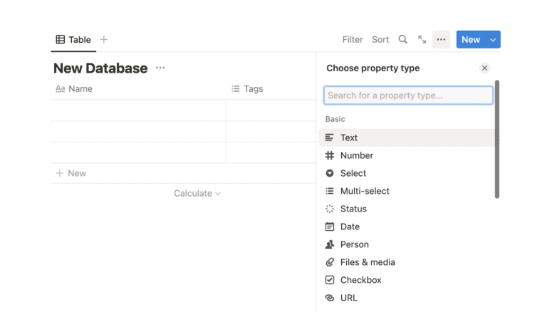 How To Add a New Table in Notion [Easy Way]