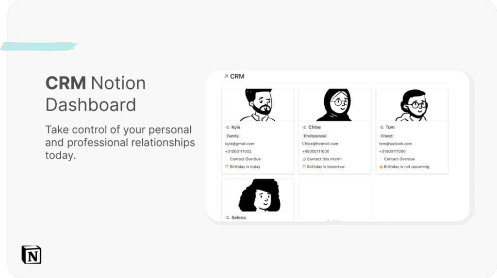 How to Use Notion as a CRM - notionzen