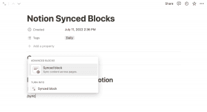 How Does Notion Synced Blocks Work? - notionzen