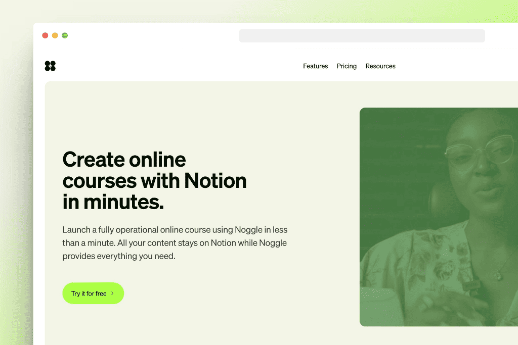 How to Create an Online Course with Notion Using Noggle - notionzen