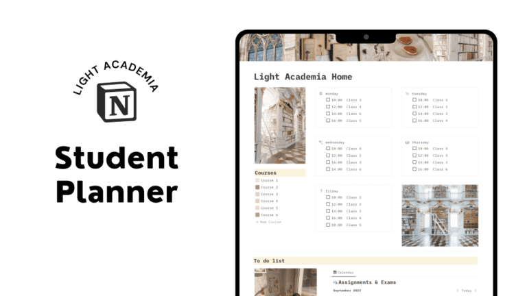40+ Best Notion Templates For Students in 2023 [Mostly Free]