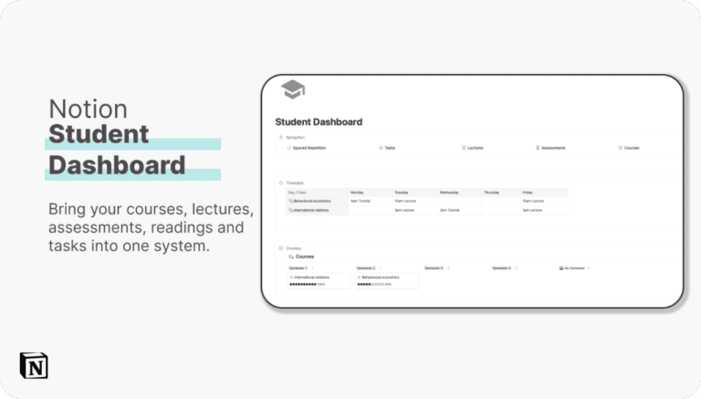 40+ Best Notion Templates For Students in 2024 [Mostly Free]