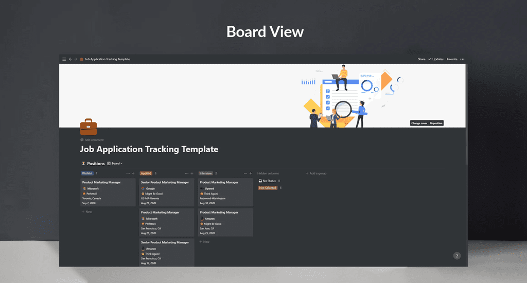 7+ Best Notion Job Search Templates To Help You Land Your Dream Job ...
