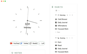 7 Best Morning Routine Notion Templates for Productive Day - notionzen