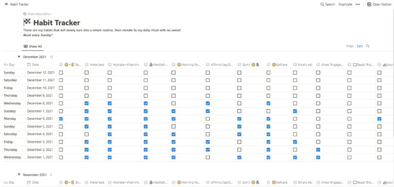 7 Best Morning Routine Notion Templates for Productive Day - notionzen