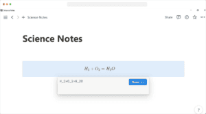 How To Add Subscript and Superscript to Equations in Notion