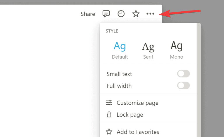 How To Lock Pages in Notion - notionzen